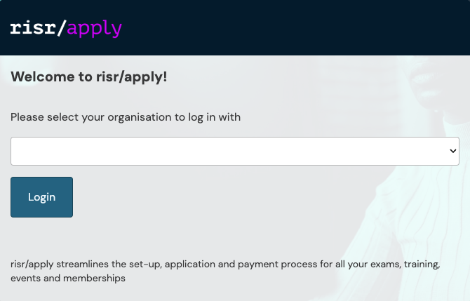 Login and authentication – risr/apply